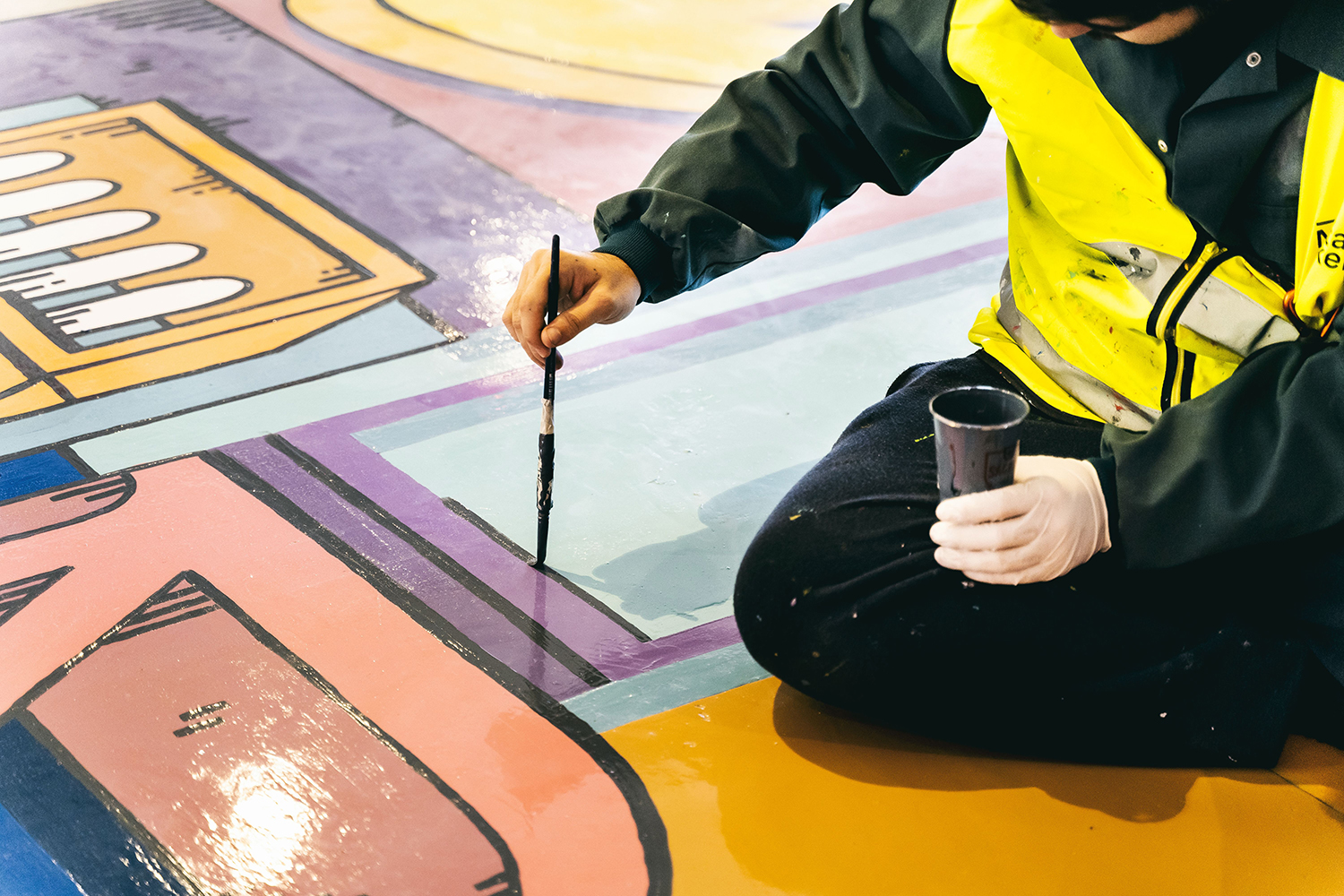 João Varela → Hood Blocks — Hand-painted lettering